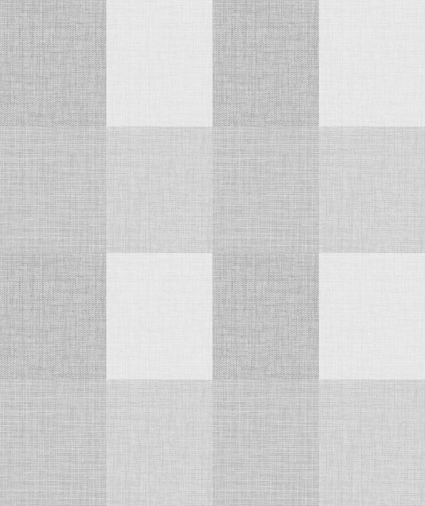 Muriva Opulent Check Grey Wallpaper 190101
