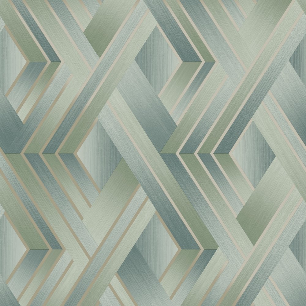 Holden Decor Tranquillo Duck Egg Wallpaper 36192