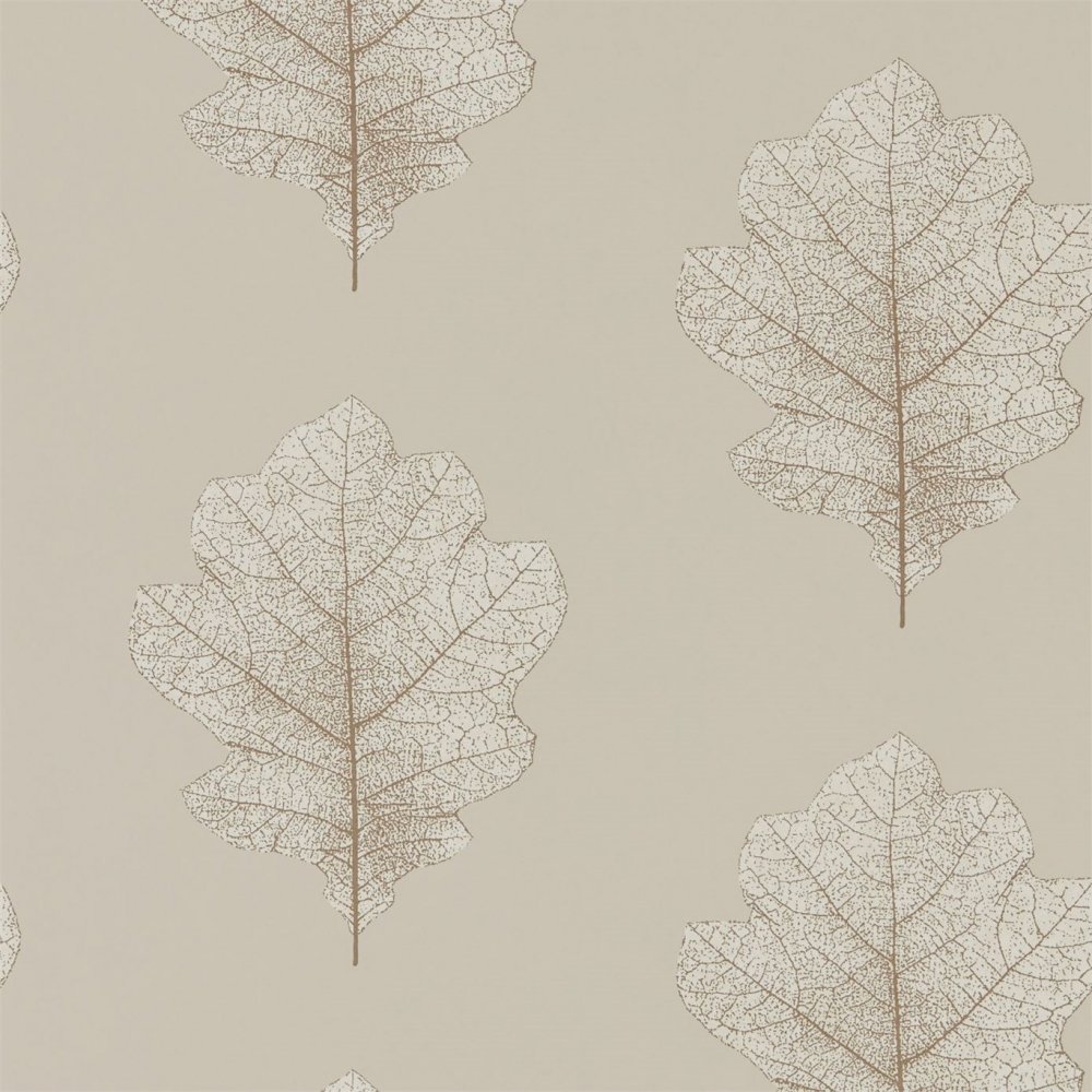 Sanderson Oak Filigree Wallpaper 215698