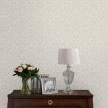 Laura Ashley Annecy Dove Grey Wallpaper - Batch 001