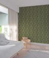 Grandeco Arcadia Happy Leaf Wallpaper