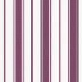 Galerie Heritage Stripe Plum Wallpaper